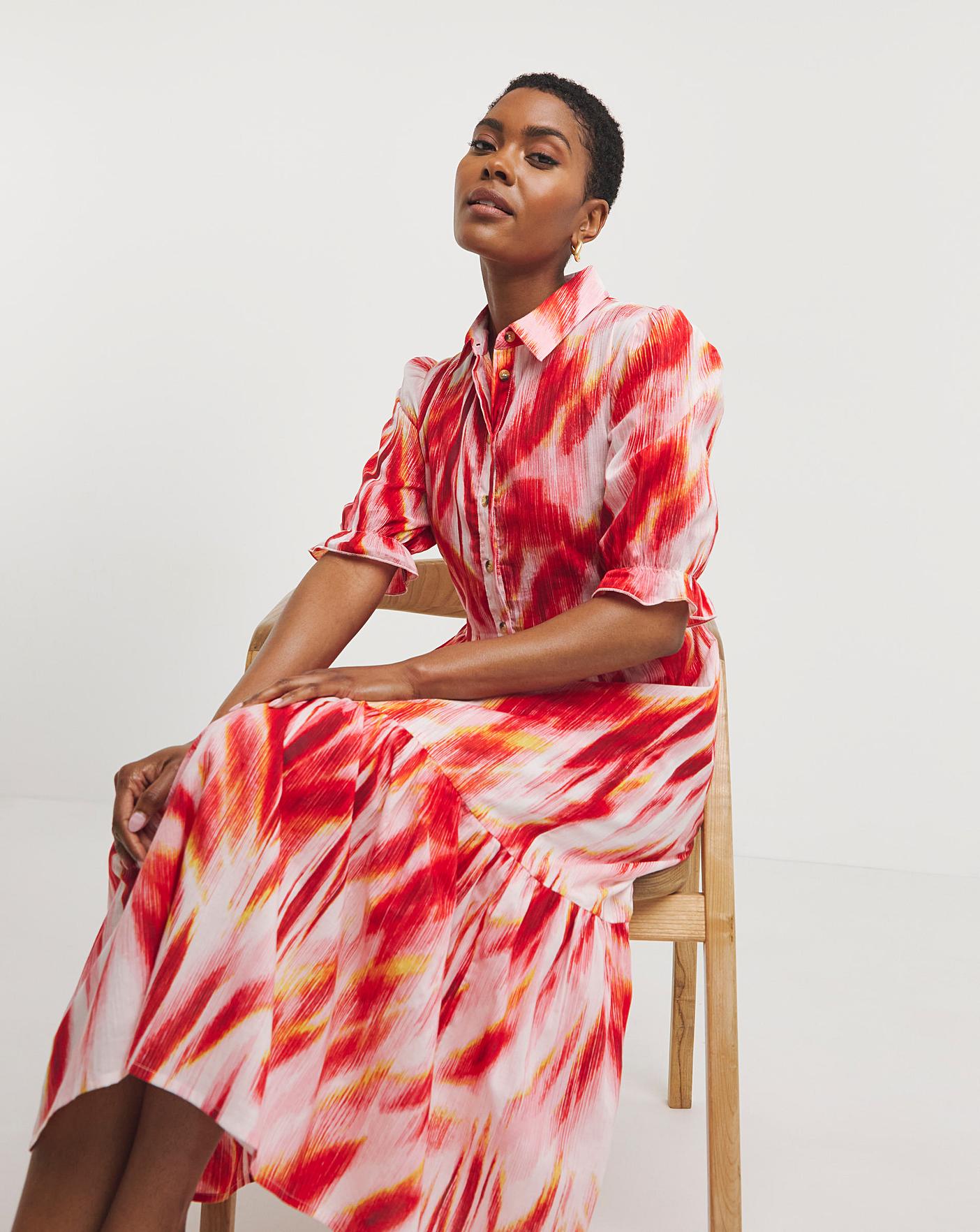 Cotton Voile Shirt Dress | Marisota