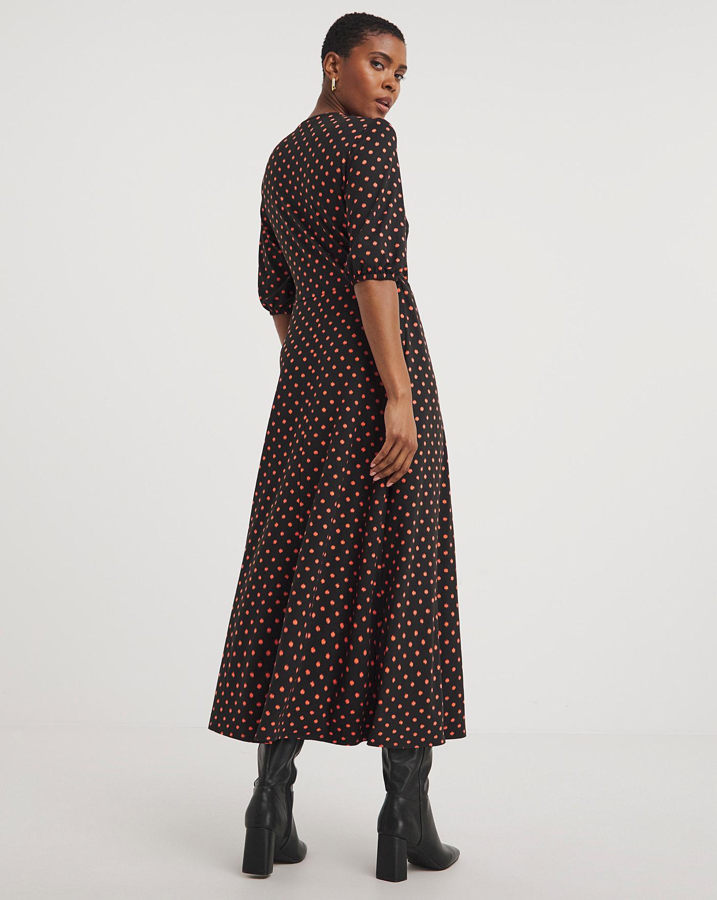 Soft Touch Wrap Dress | Marisota