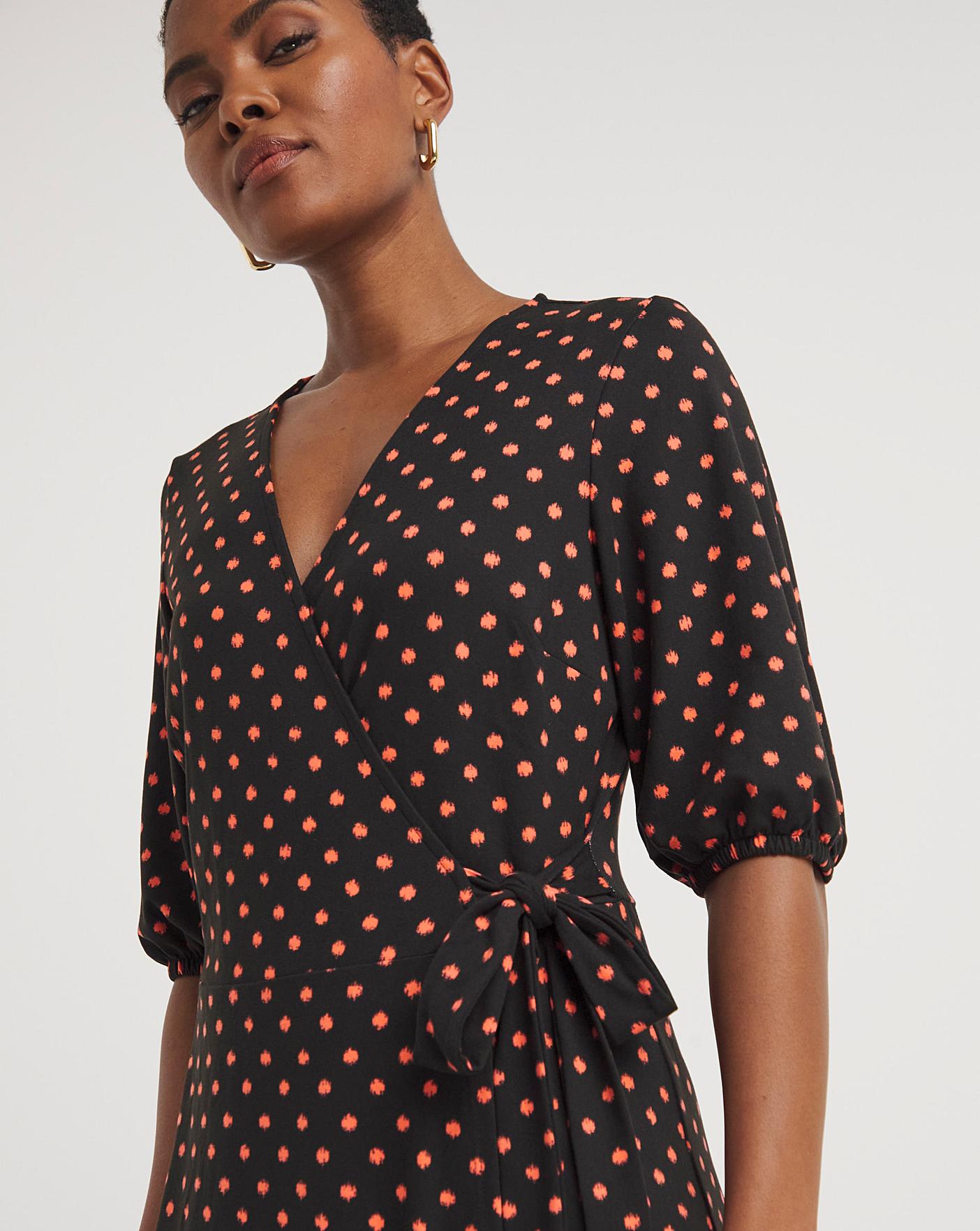 Soft Touch Wrap Dress | Marisota