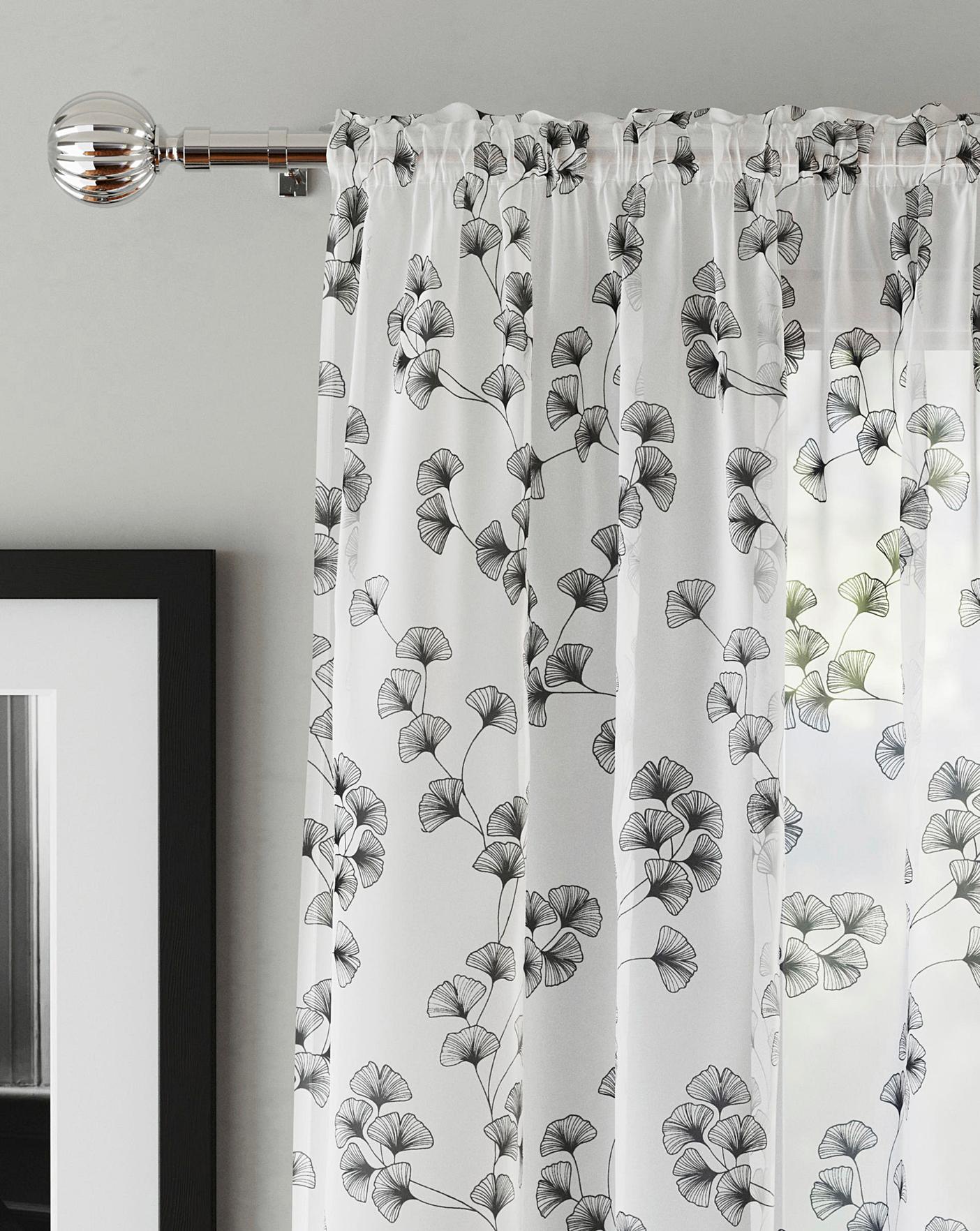 Delilah Pearl Print Voile | Home Essentials