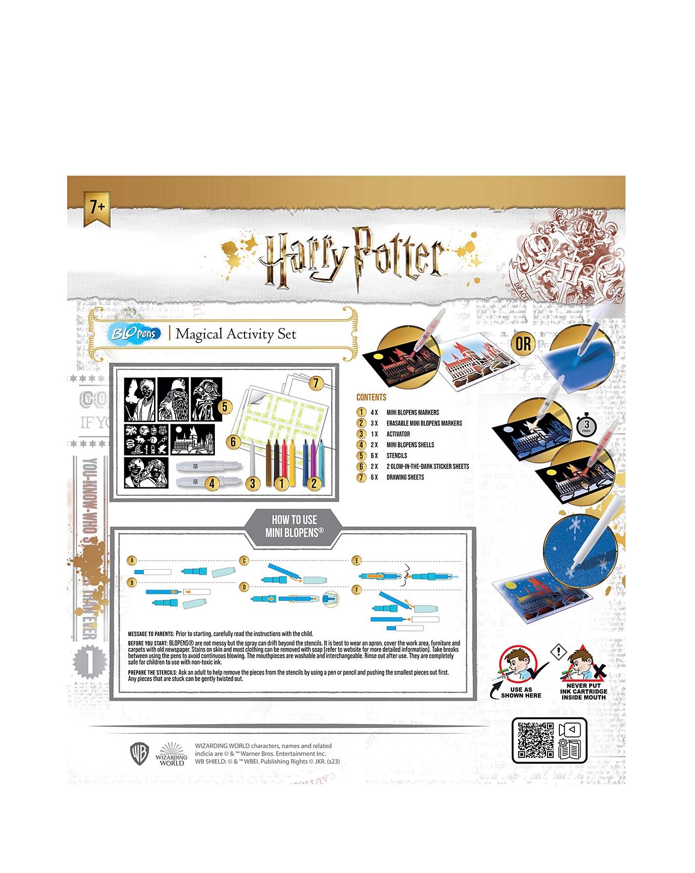 BLOPENS Harry Potter Activity Set | Home Essentials