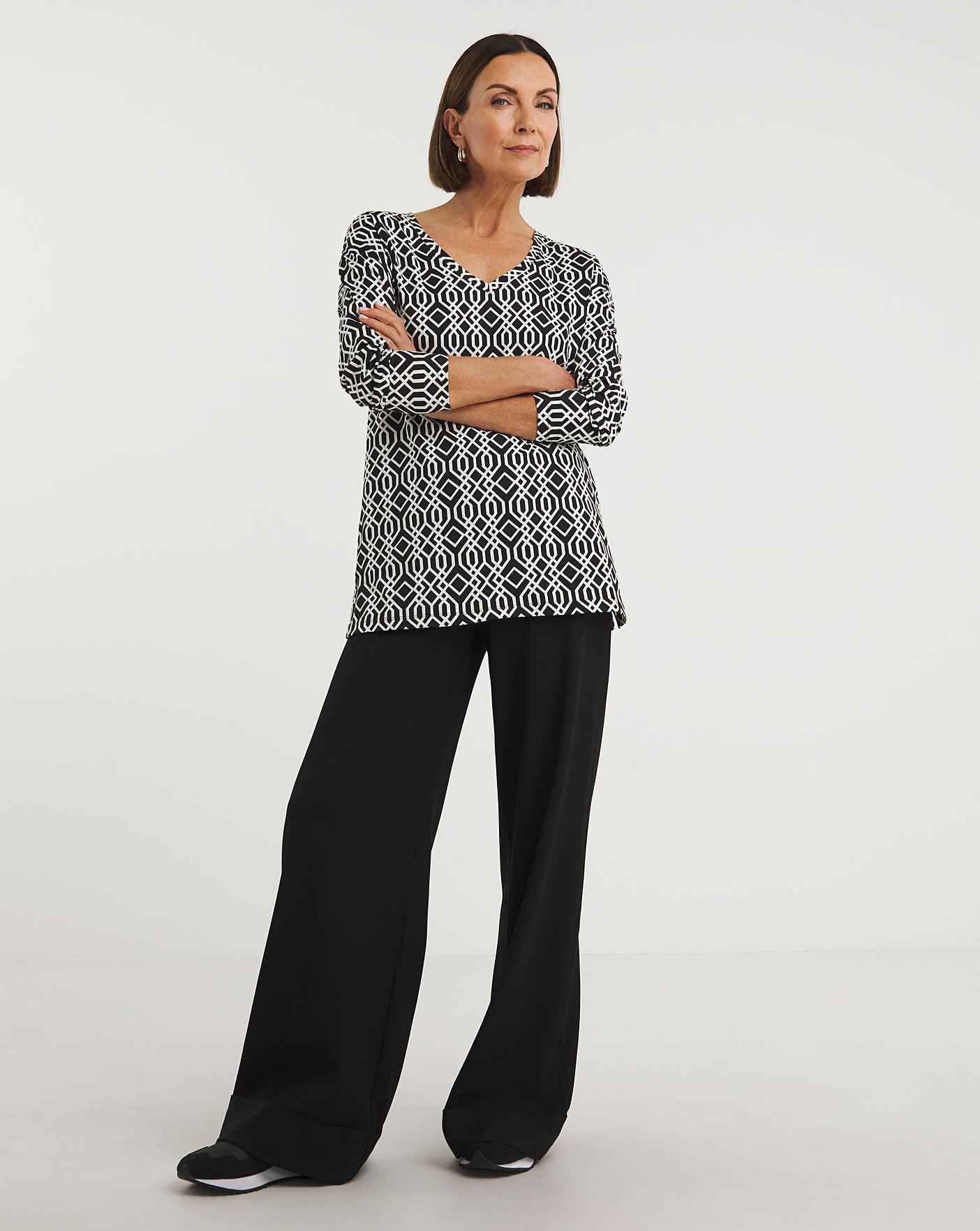 V Neck Longline Top | Marisota