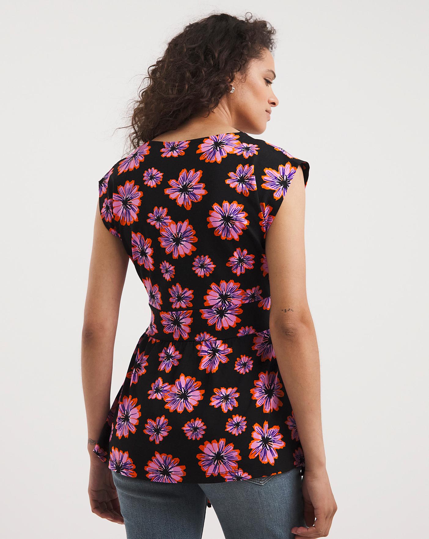Joe Browns Jersey Floral Top Ambrose Wilson