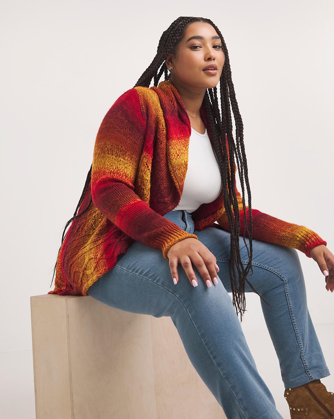 Joe Browns Up In Flames Ombre Cardigan | Fashion World