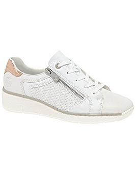 Ladies Rieker Trainers | White & Lace Up Trainers | JD Williams