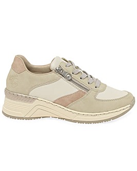 Ladies Rieker Trainers | White & Lace Up Trainers | JD Williams