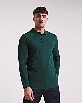 Long Sleeve Polo Shirts | Menswear | Premier Man